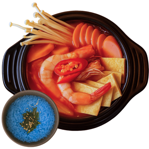 Canh Kim Chi Hải Sản (Kèm Cơm)